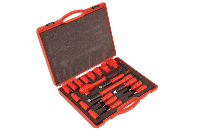 Laser Tools 6149 Insulated Socket Set 1/2"D 20pc
