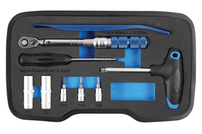 Laser Tools 6935 TPMS Torque Wrench & Tool Set 9pc