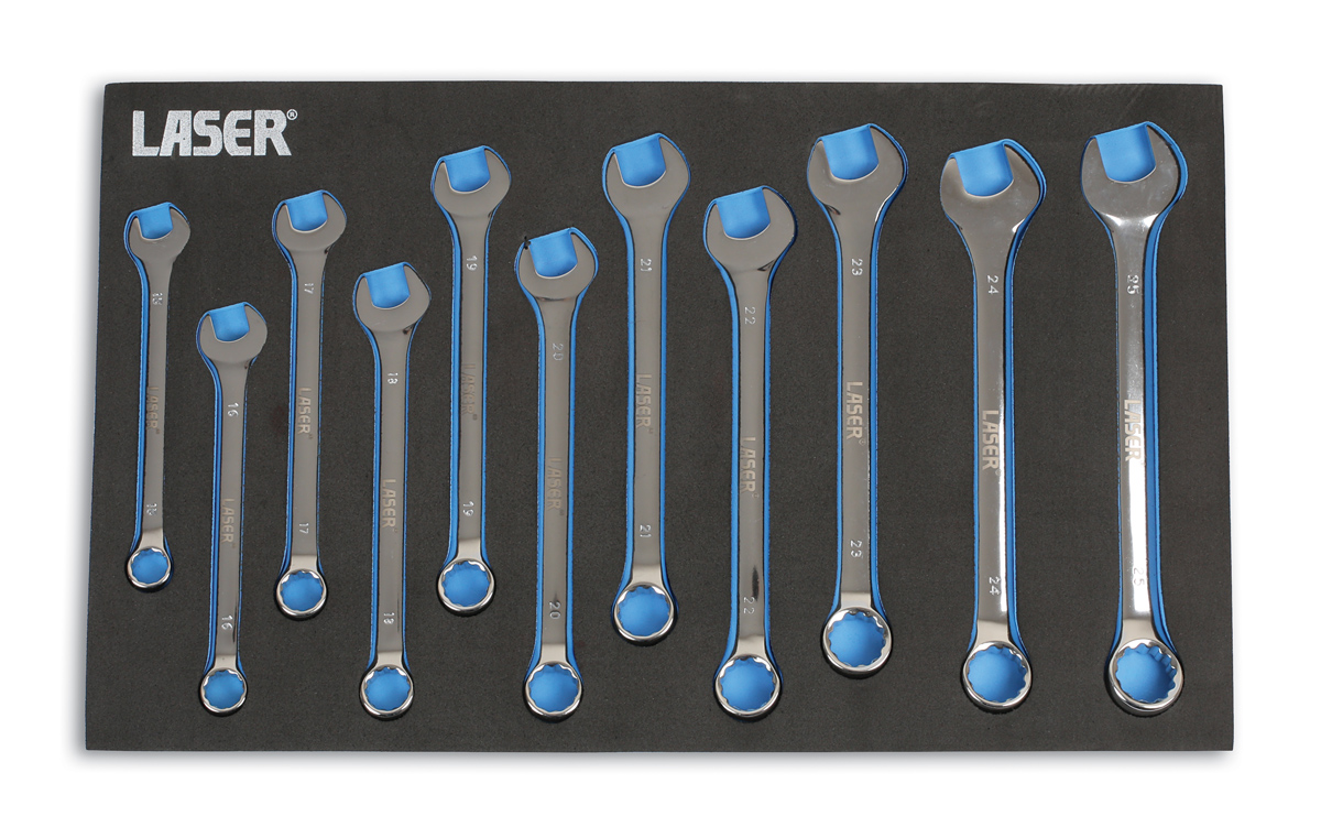 Laser Tools 6493 Combination Spanner Set 11pc