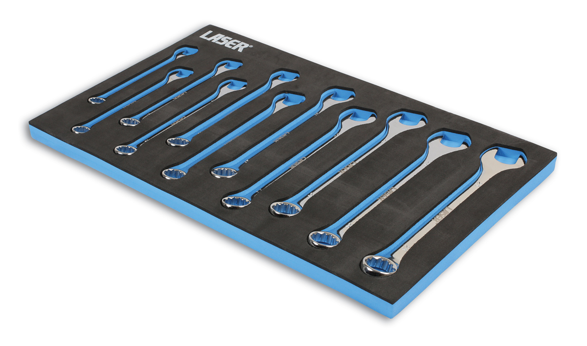 Laser Tools 6493 Combination Spanner Set 11pc
