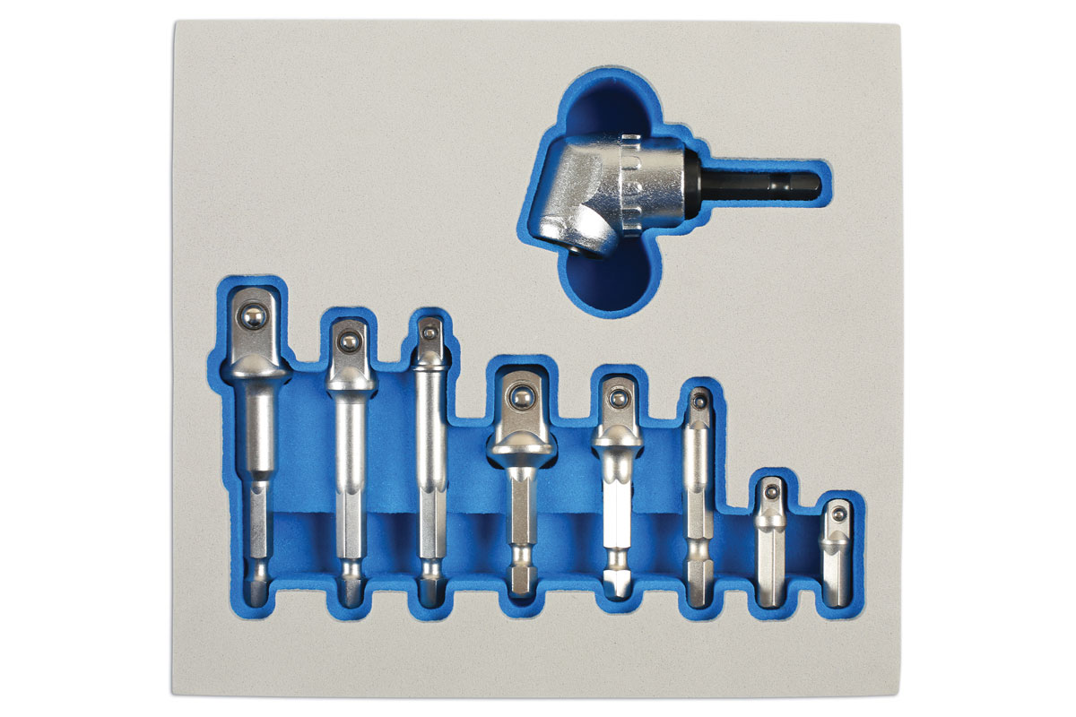 Drill Adaptor Set 9pc | Part No. 7267 | Part of the Drill Adaptors ...