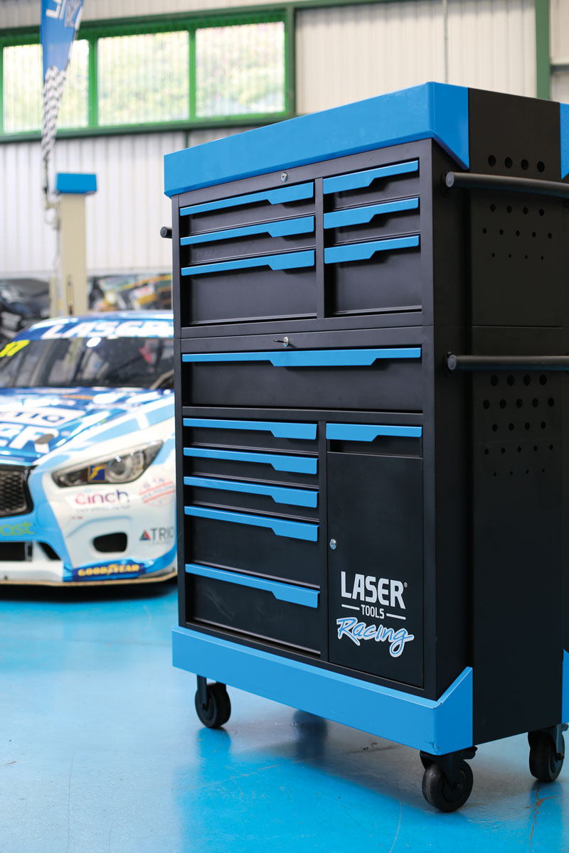 Laser Tools 8210 Roller Cabinet - 6 Drawer