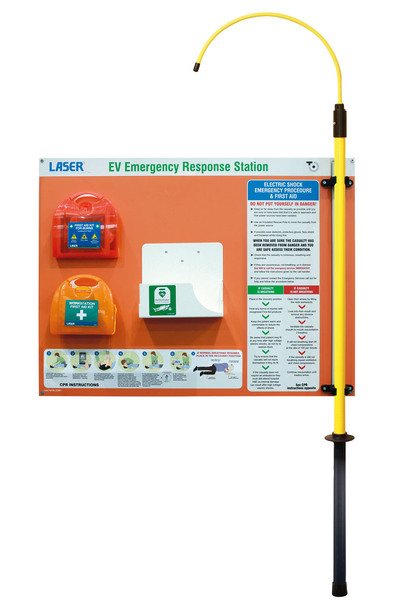 Laser Tools 8970 EV Emergency Response Station c/w Electric Burns Kit ...